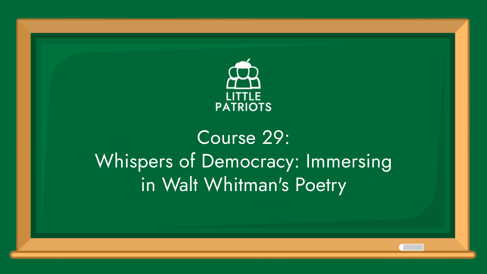 Whispers of Democracy: Immersing in Walt Whitman’s Poetry – 5th Grade ...